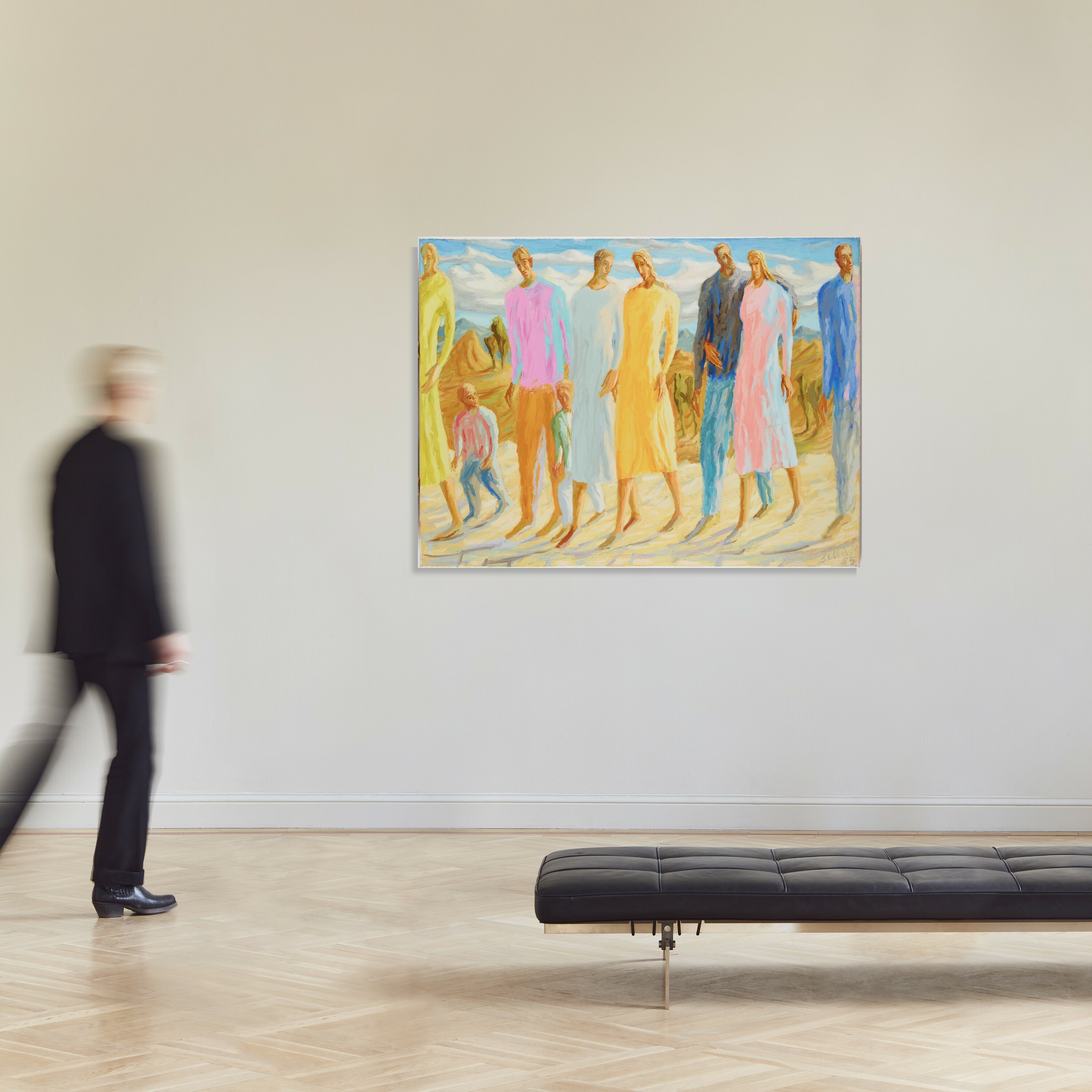 Lorenzo Bonechi, oil on canvas, signed and dated 85. - Bukowskis
