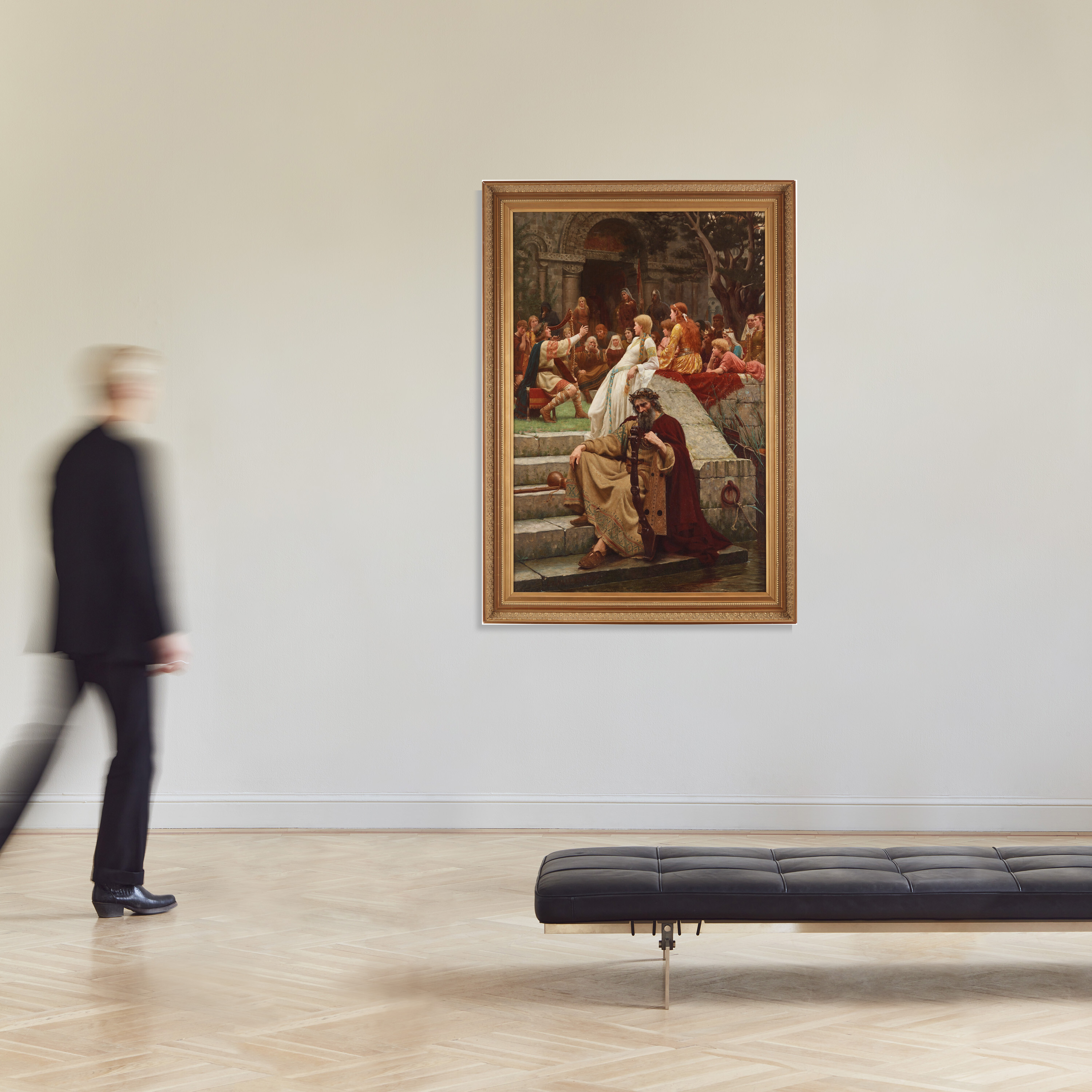 Edmund Blair Leighton, "Faded Laurels". - Bukowskis